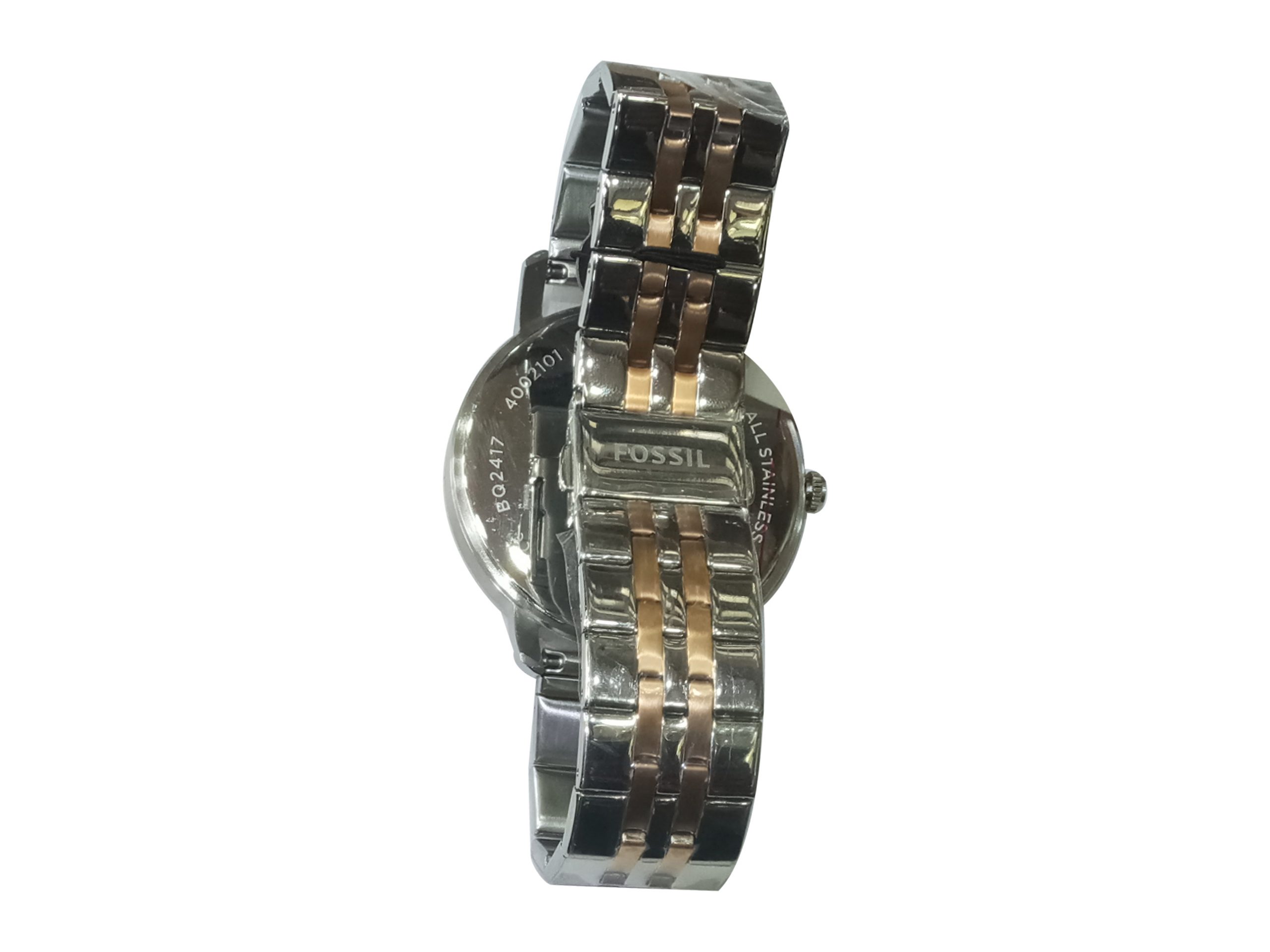 Fossil Two tone Men’s Watch BQ2417 - Timeshop