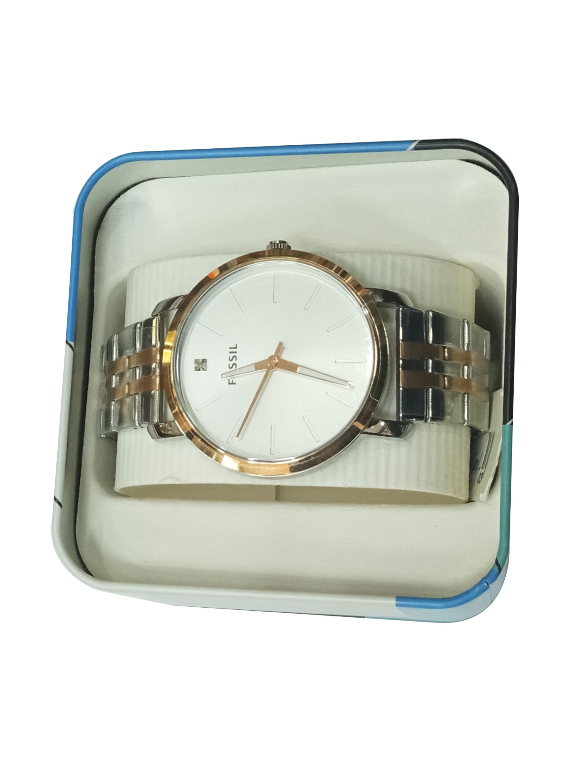 Fossil Two tone Men’s Watch BQ2417 - Timeshop